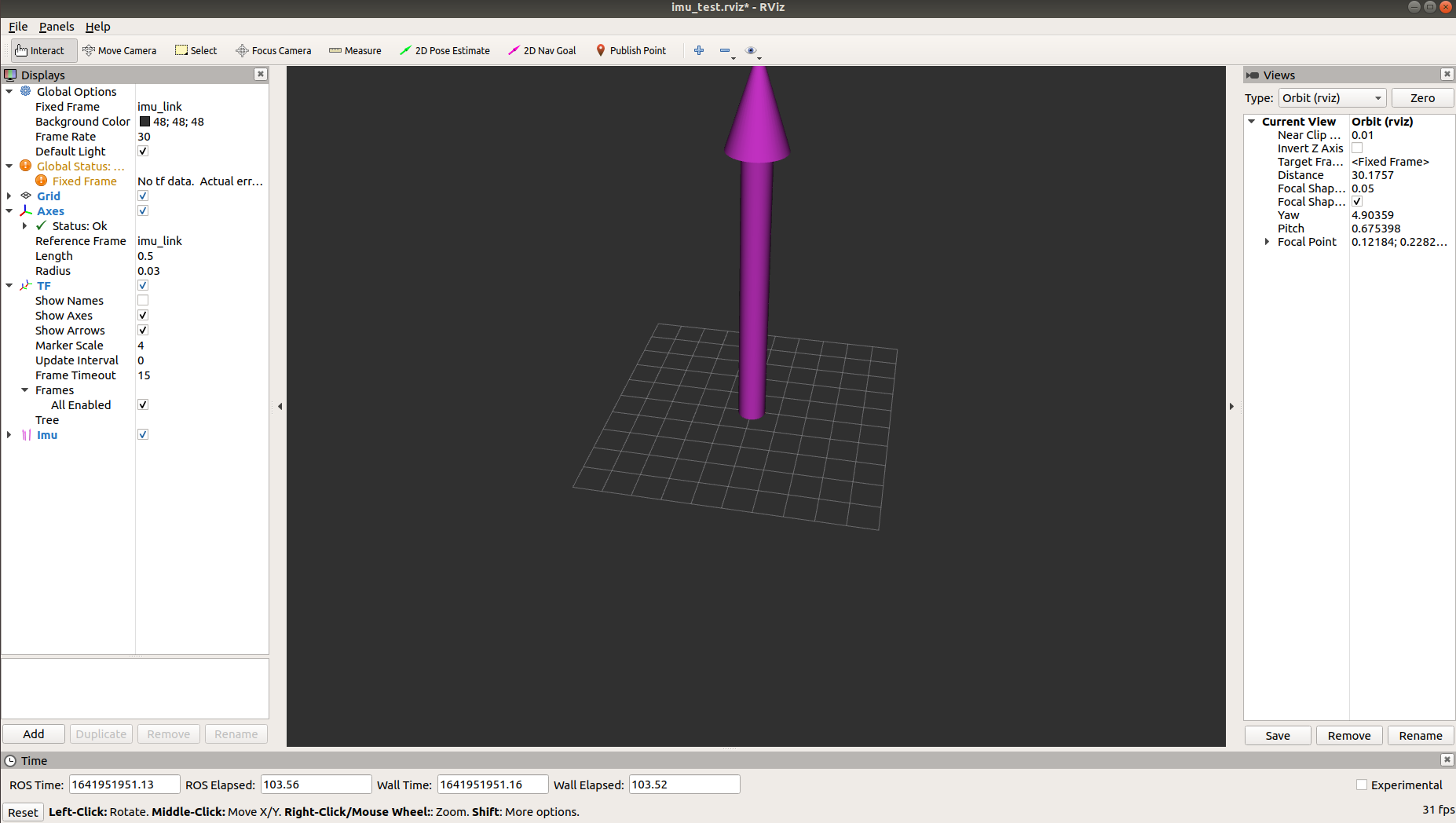 [IMU] myAHRS+ IMU 사용법 | winterblooom (EunGi Han)